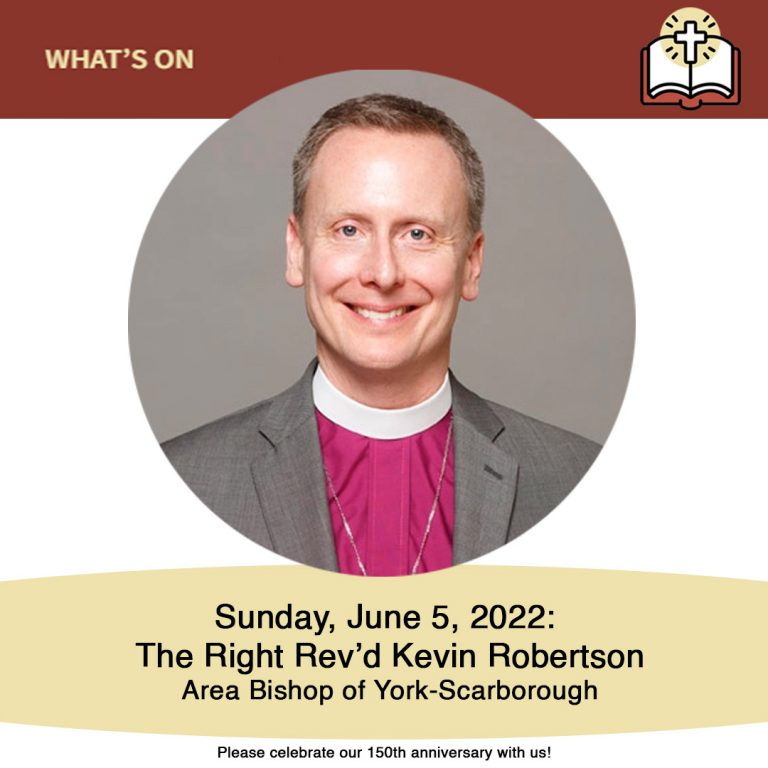 Pentecost with Bishop Kevin Robertson - All Saints Toronto